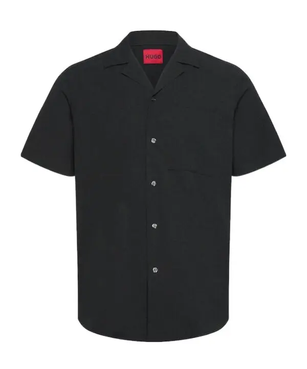 Hugo Boss Short Sleeve Shirt - Black