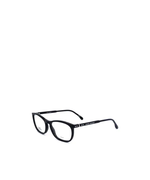 Isabel Marant Étoile Geometric Plano Mirror Eyeglasses - Black