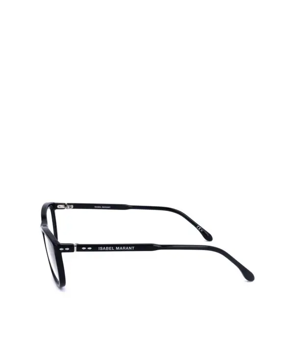Isabel Marant Étoile Geometric Plano Mirror Eyeglasses - Black