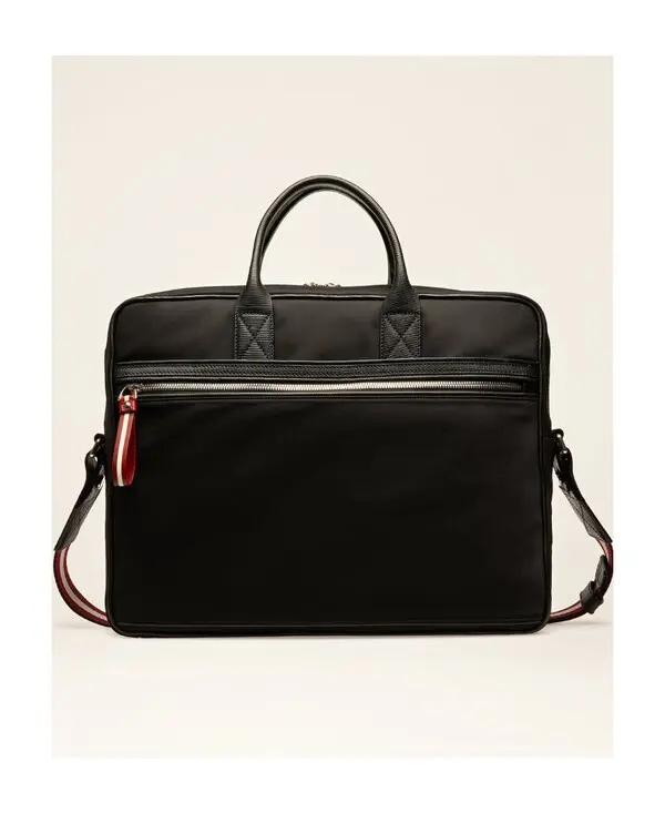 Bally Faldy Logo Patch Briefcase Bag