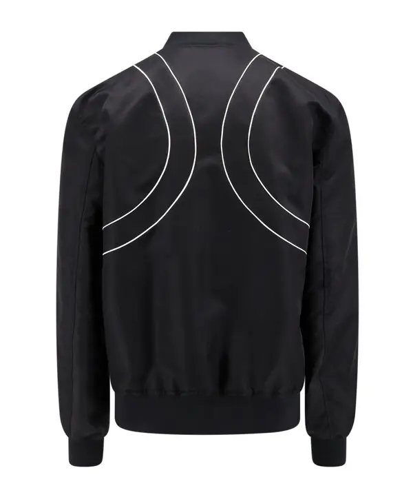 Alexander McQueen Trimmed Zip-up Bomber Jacket
