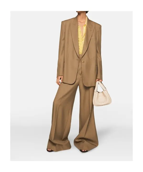 Stella McCartney High Waisted Wide Leg Trousers