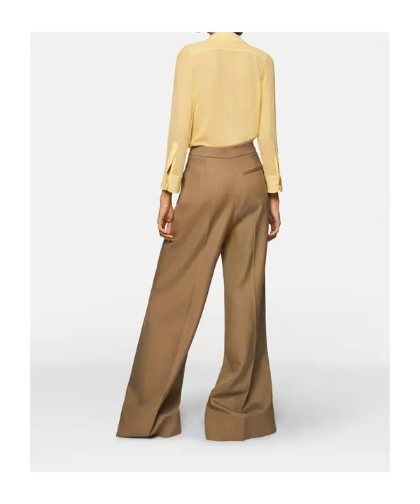 Stella McCartney High Waisted Wide Leg Trousers