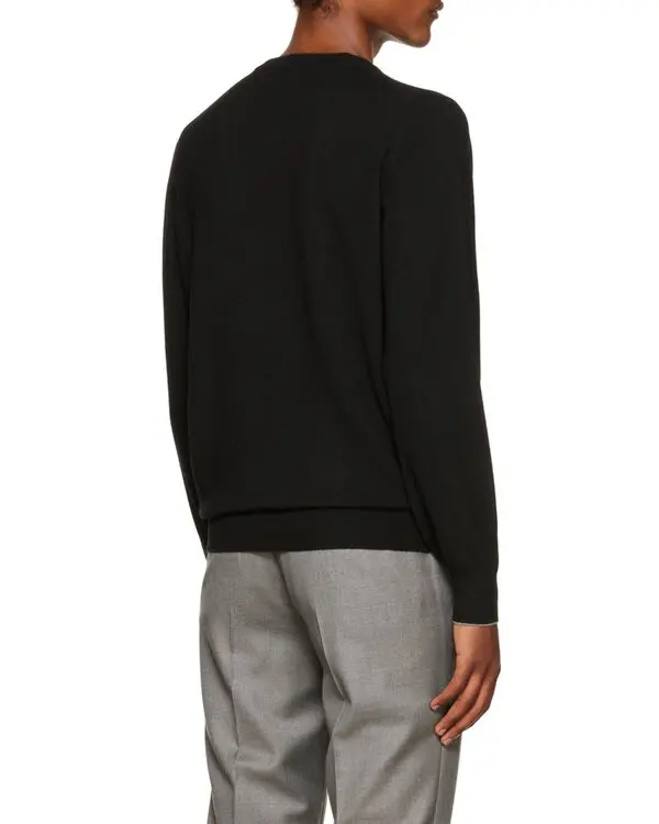 Brunello Cucinelli Crewneck Knitted Sweater - Black