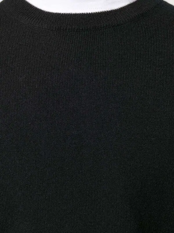 Brunello Cucinelli Crewneck Knitted Jumper - Black