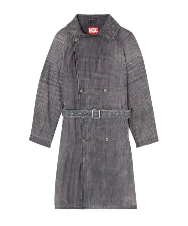 DIESEL® D-matthew-s Trench Coat - Grey