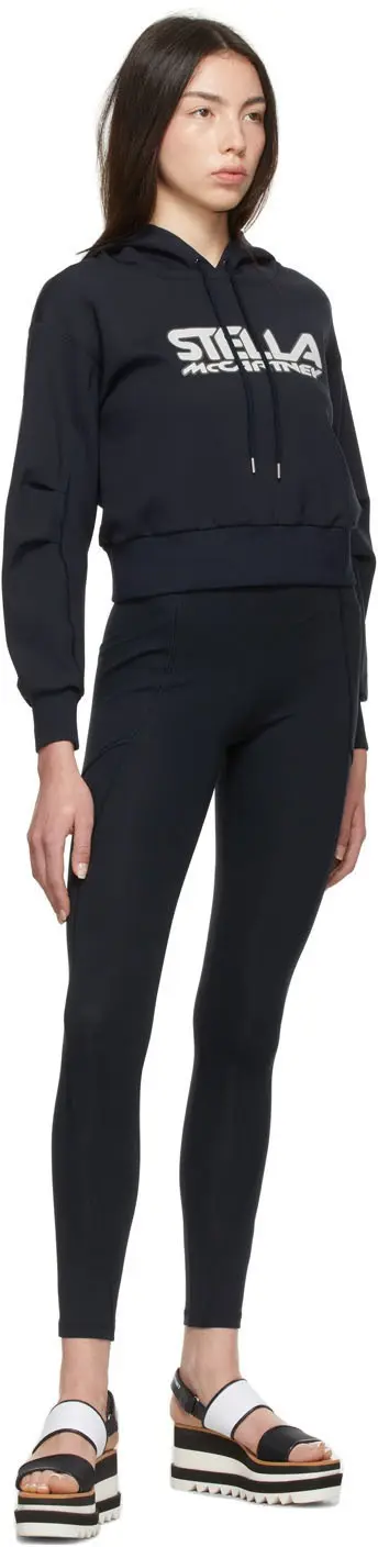 Stella McCartney High-waisted Logo Printed Leggings