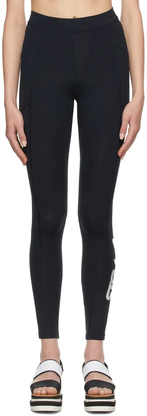 Stella McCartney High-waisted Logo Printed Leggings