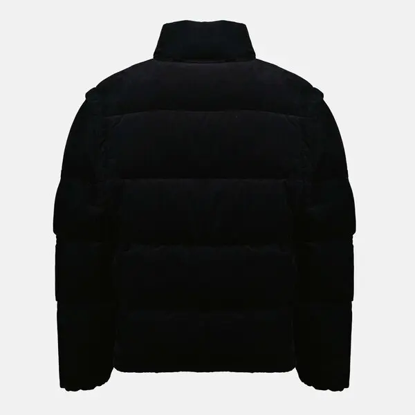 Prada Triangle-logo Button-up Down Jacket