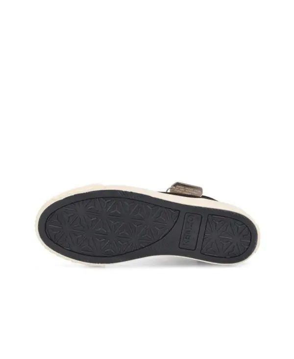 Kenzo High-top Sneakers With Boke Flower Embroidery - Black
