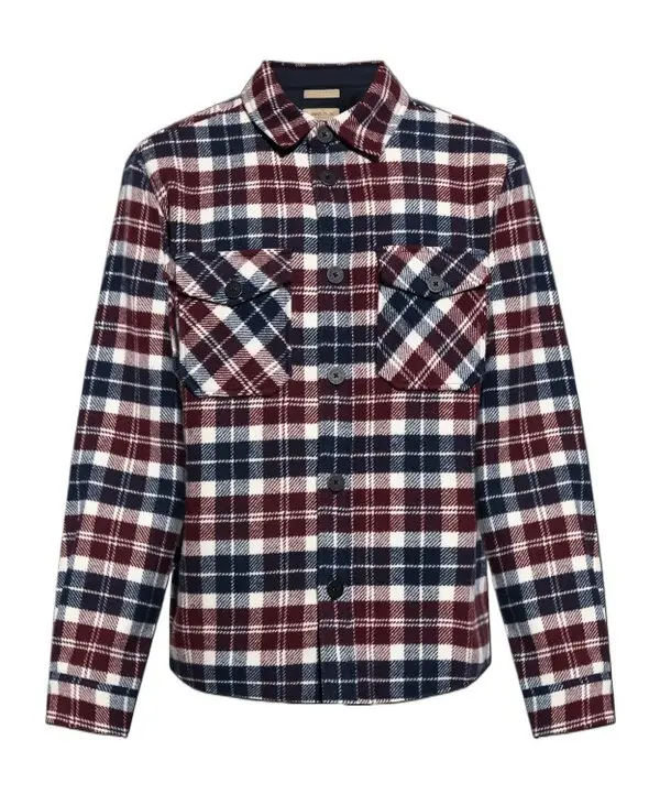 Woolrich Ranger Check Pocket Overshirt - Black