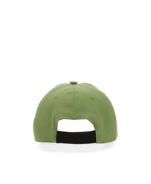 Stella McCartney Embroidered Logo Baseball Cap - Green