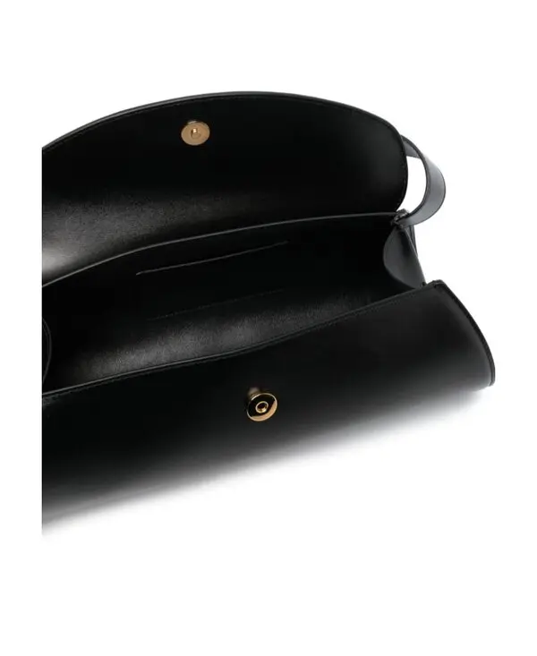 JIL SANDER Large Cannolo Shoulder Bag - Black