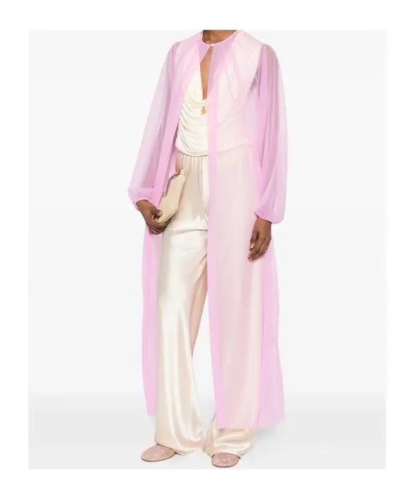 FORTE_FORTE Chiffon Duster Coat
