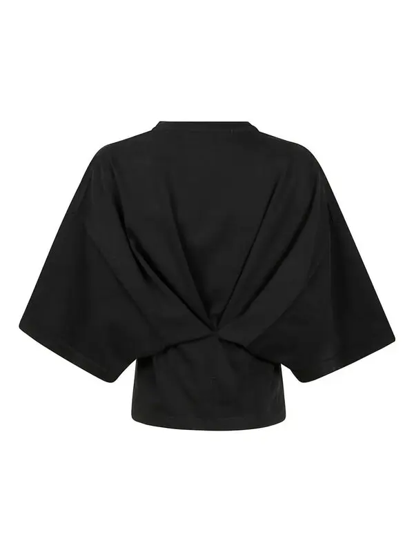 DARKPARK Doyle Draped T-shirt - Black