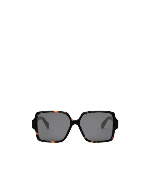 Celine Triomphe Square Frame Sunglasses - Gray