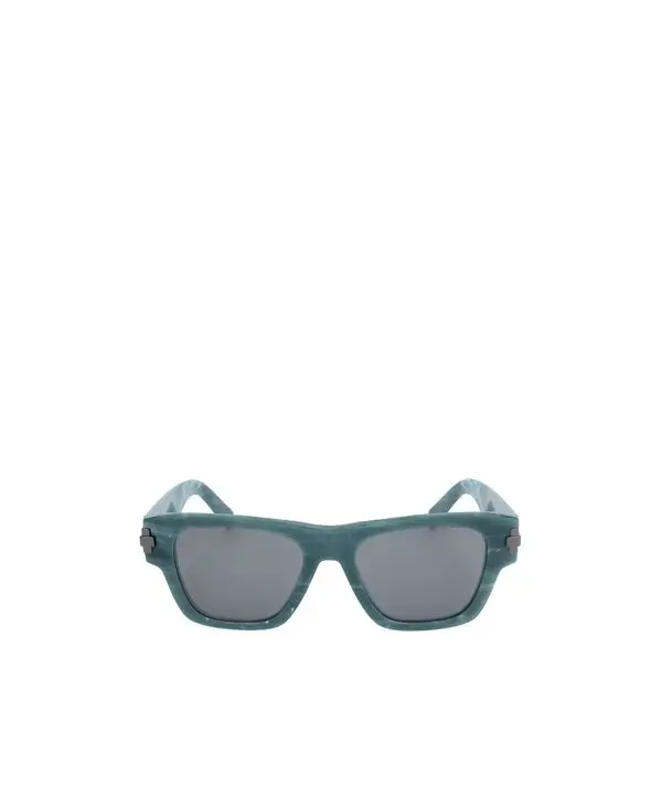 Dior Rectangular Sunglasses With Logo Detail - Gray