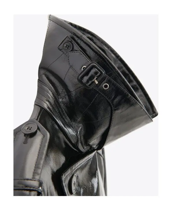 Saint Laurent Double-breasted Belted Trench Coat