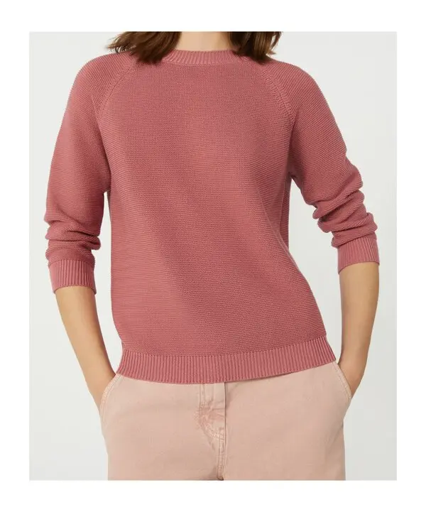 Max Mara Knitted Sweater With Raglan Sleeves - Pink