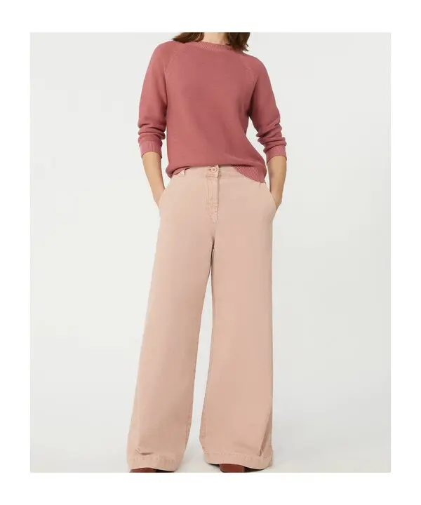 Max Mara Knitted Sweater With Raglan Sleeves - Pink