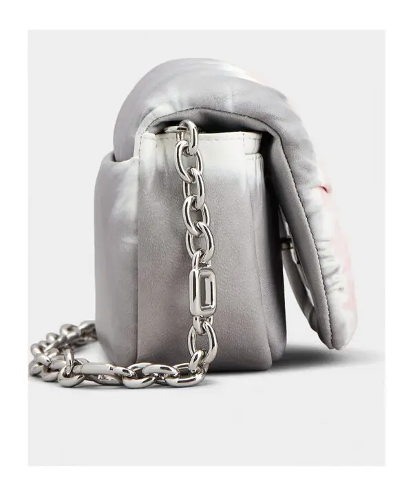 ROGER VIVIER Viv' Choc Mini Bag In Nappa Leather - White