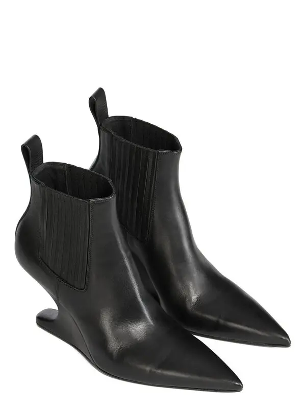 Rick Owens Ankle Sharp Boots