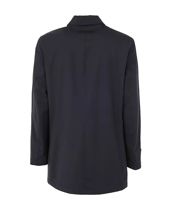 Zegna Single-breasted Coat - Black