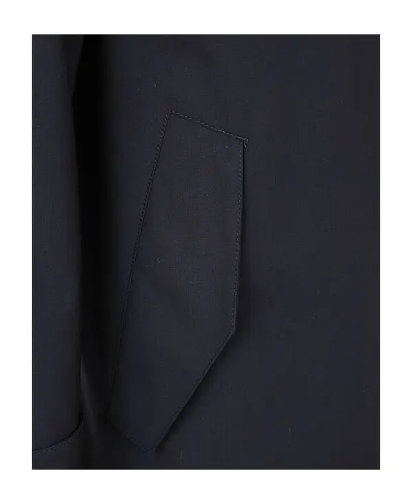 Zegna Single-breasted Coat - Black