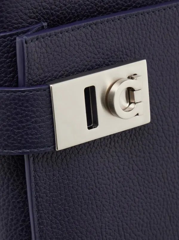 FERRAGAMO Gancini Buckle Shoulder Bag