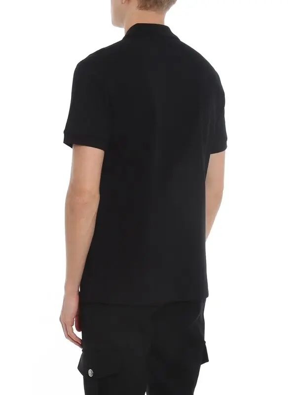 Alexander McQueen Polo Shirt With Skull Pattern
