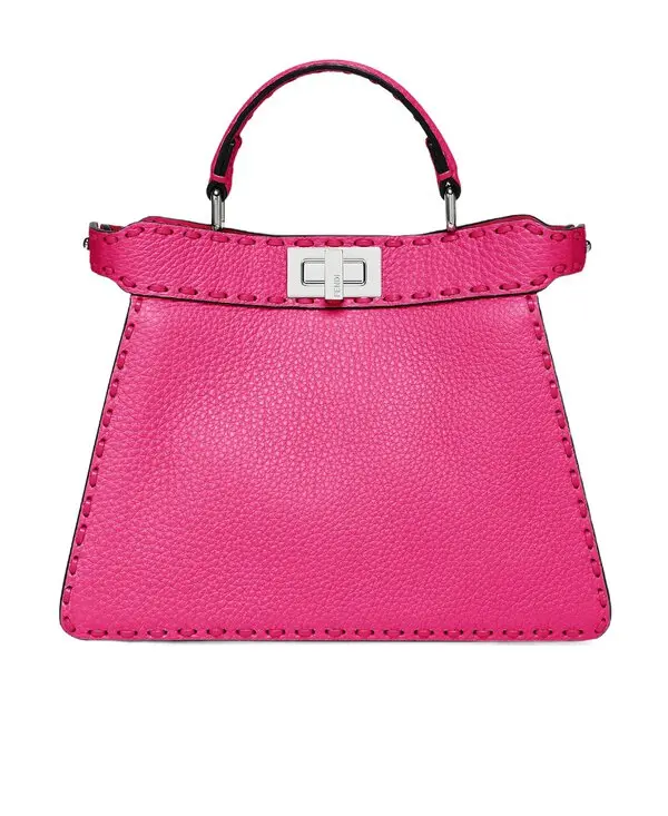 Fendi Peekaboo Iseeu Small Tote Bag - Pink
