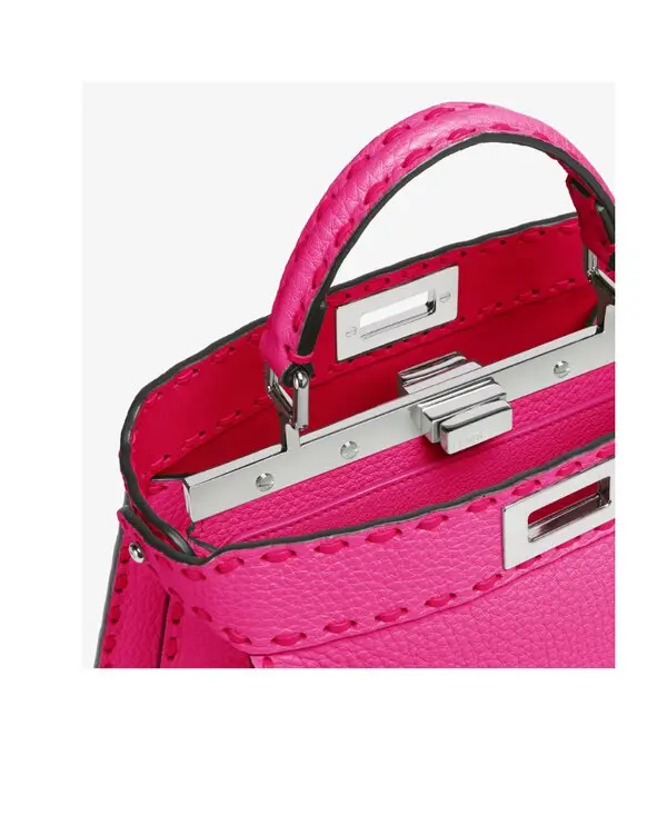 Fendi Peekaboo Iseeu Small Tote Bag - Pink