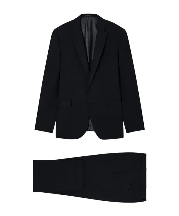 Emporio Armani Two-piece Tailored Suit - Navy Blue