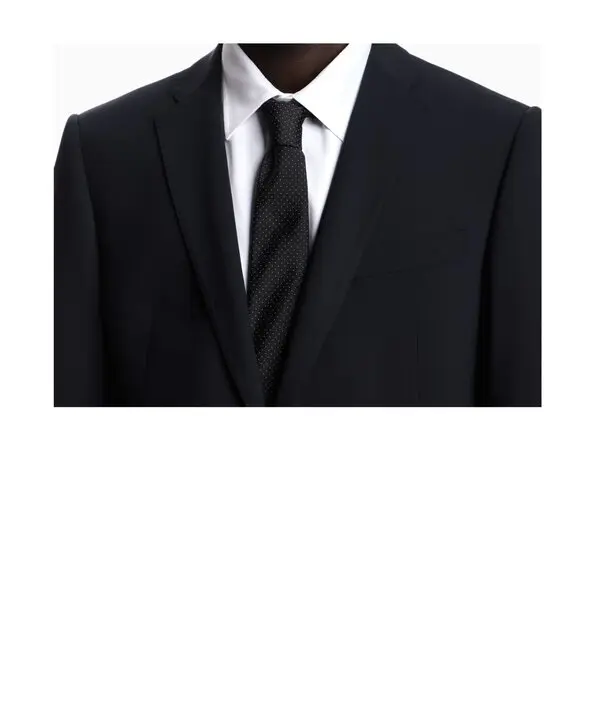 Emporio Armani Two-piece Tailored Suit - Navy Blue
