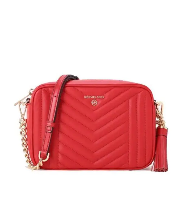Michael Kors Quilted Logo Shoulder Bag
