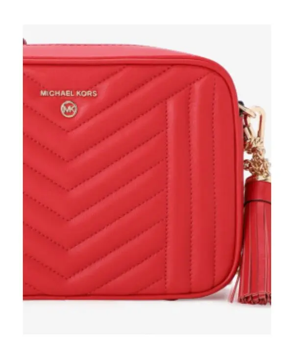 Michael Kors Quilted Logo Shoulder Bag
