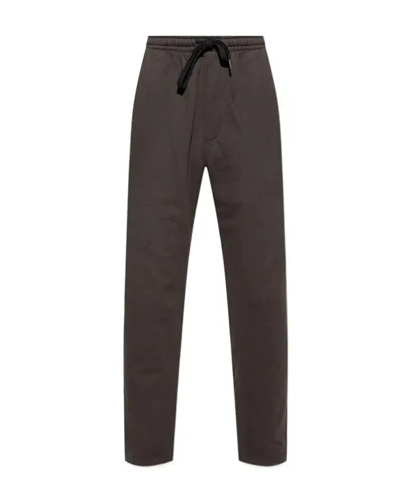 Isabel Marant Étoile Rope Belt Logo Print Sweatpants - Black