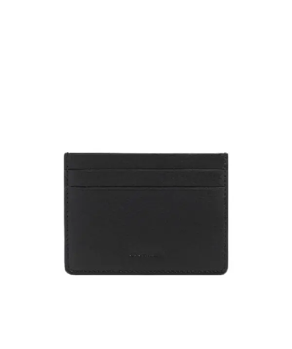 JIL SANDER Logo Embossed Cardholder - Black