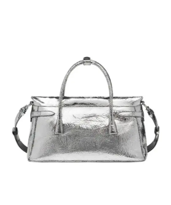 MAISON MARGIELA 5ac East West Medium Handbag - Silver