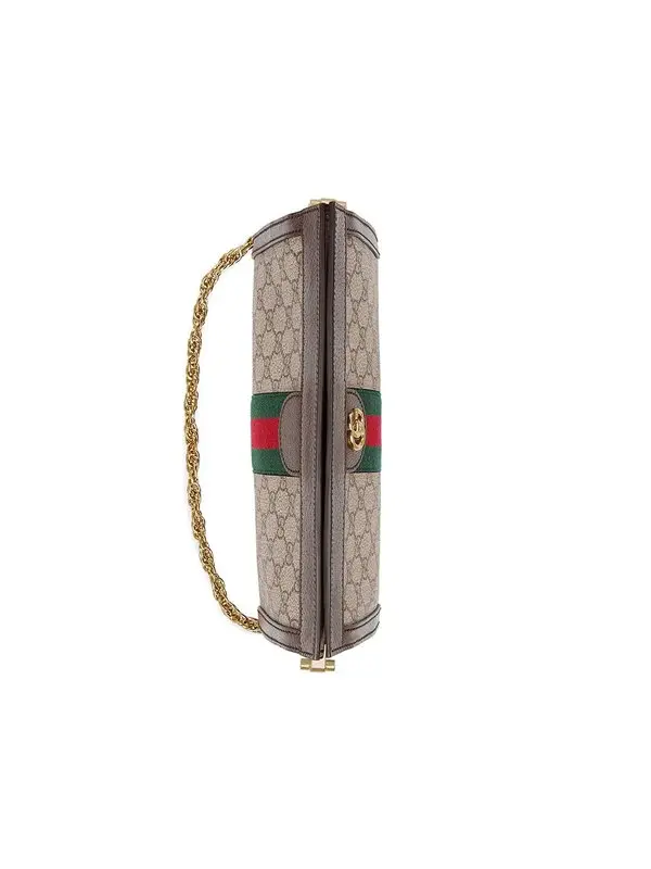 Gucci Ophidia Gg Small Shoulder Bag - Beige/ebony
