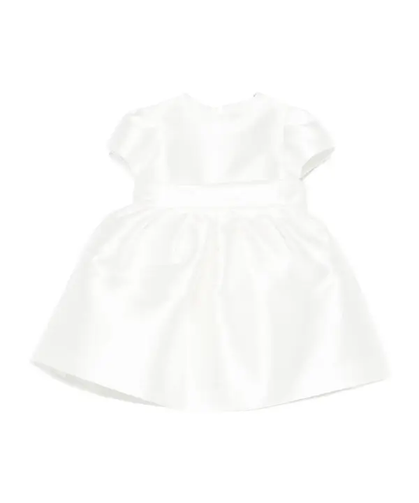 IL GUFO Belted Mikado Dress With Bow Detail