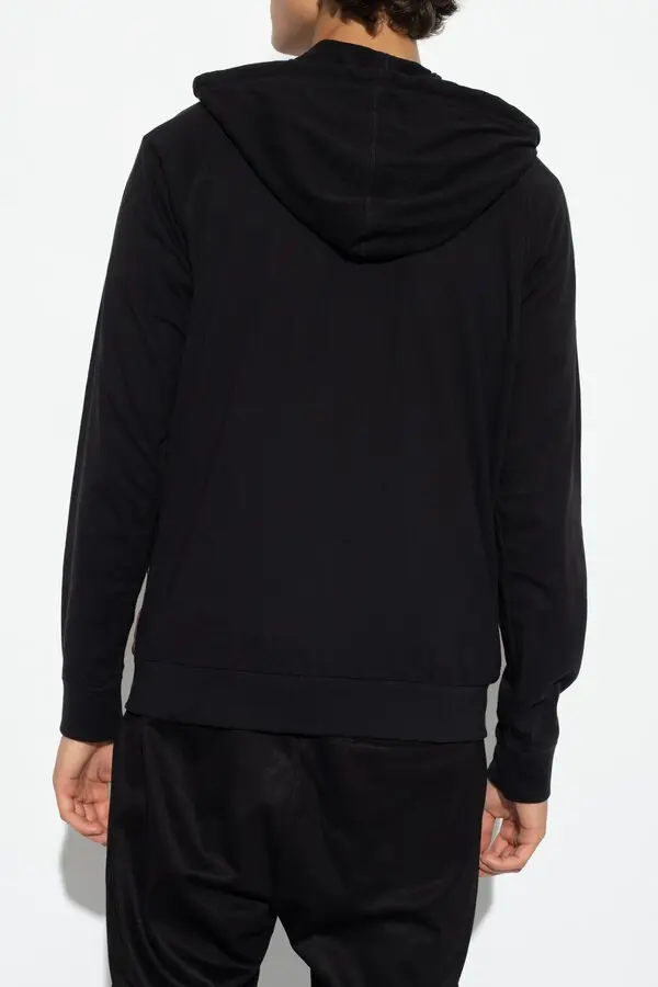 Paul Smith Zip Lounge Hoodie With Stripe Detail