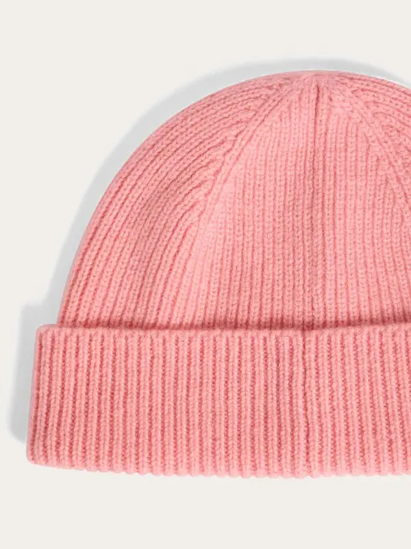 Bonpoint Benny Ribbed-knit Beanie - Candy Pink