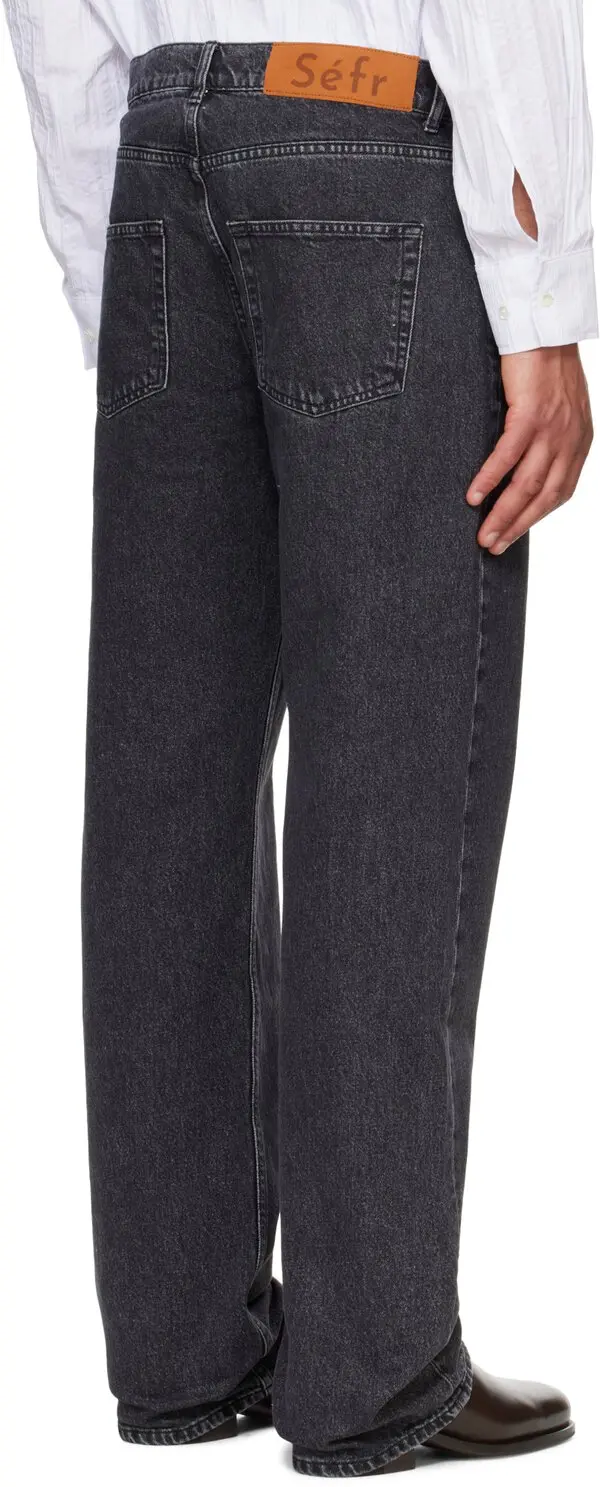 Séfr Denim Jeans With Belt Loops