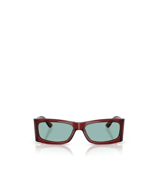 Prada Rectangular Frame Sunglasses - Blue