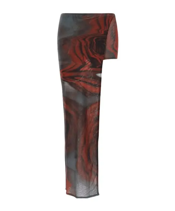 JEAN PAUL GAULTIER Printed Mini Skirt