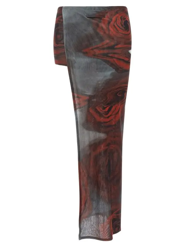 JEAN PAUL GAULTIER Printed Mini Skirt