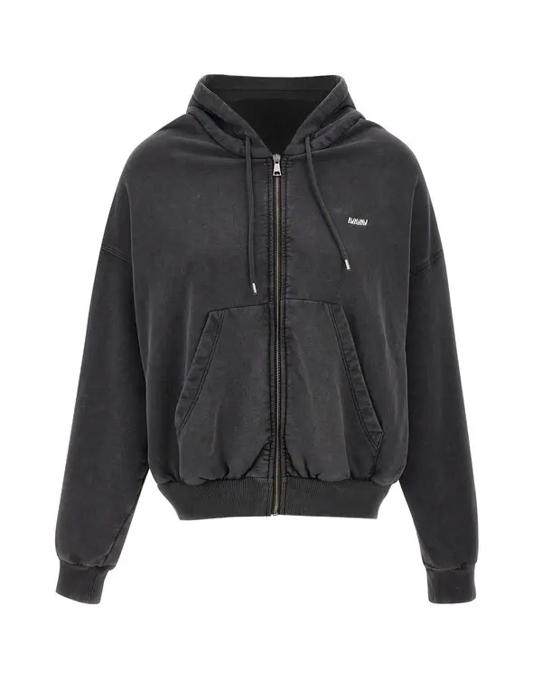 AVAVAV Hooded Long Sleeve Zip-up Sweater