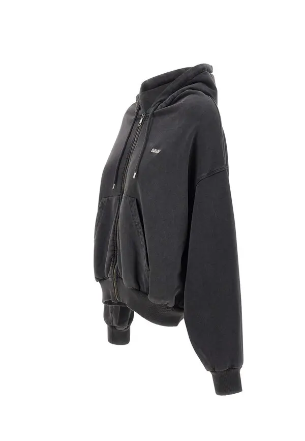 AVAVAV Hooded Long Sleeve Zip-up Sweater