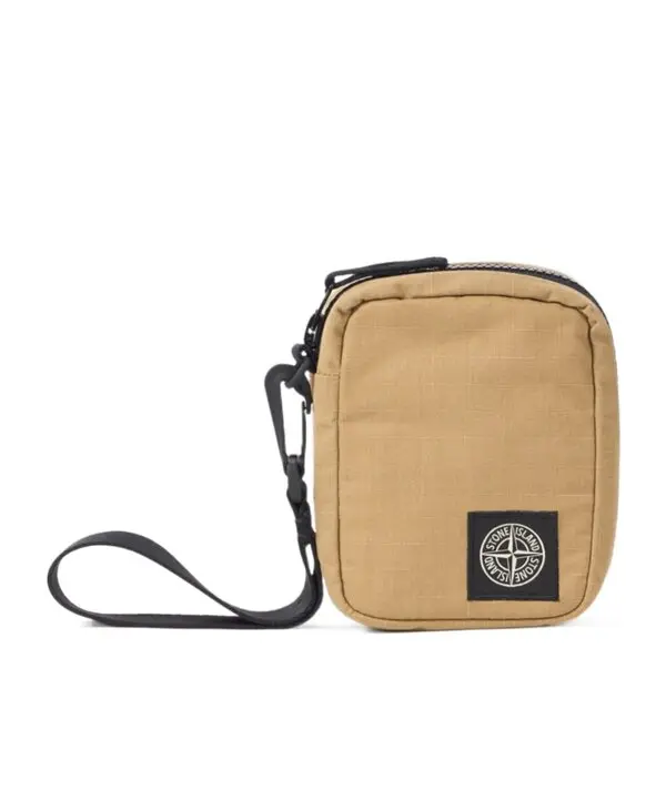 Stone Island Logo-patch Wallet - Nude